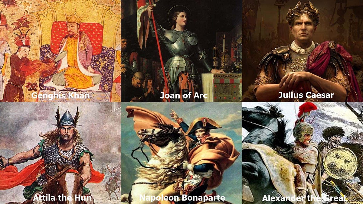 What Would the Most Infamous Conquerors Think? | by Klora Fun | Medium