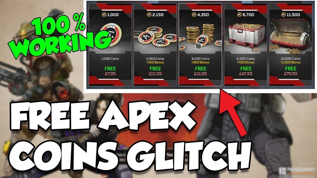 Free Apex Coins Generator in Apex Legends | by Online | Medium