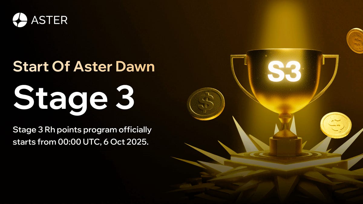 Aster DEX Stage 3 Launch: Smarter Boosts, Fairer Rules, and New Trading ...