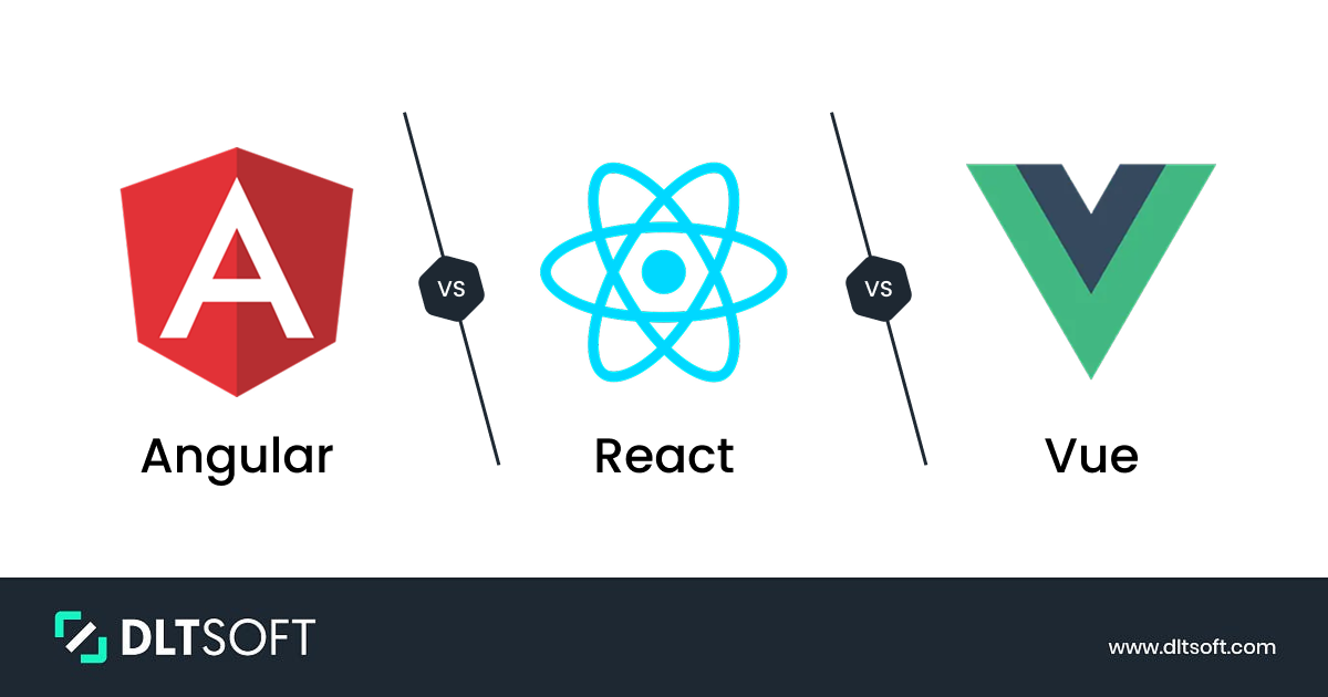 Angular vs. React vs. Vue.js in 2025 | by DLT Software | Medium