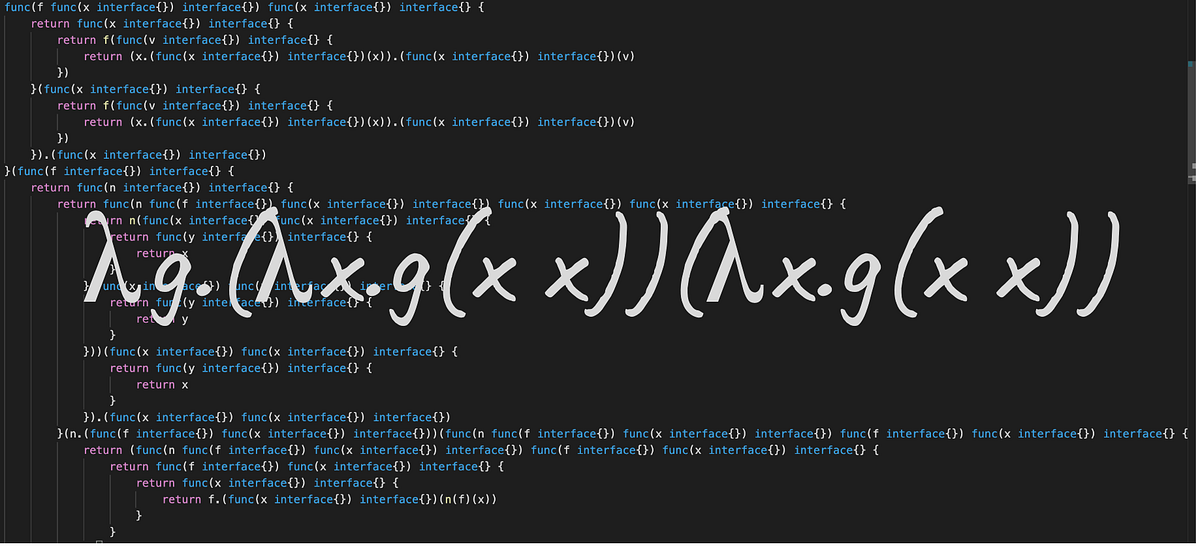 A journey along Lambda Calculus with Go anonymous functions | by Enrico Piccinin | Medium ...