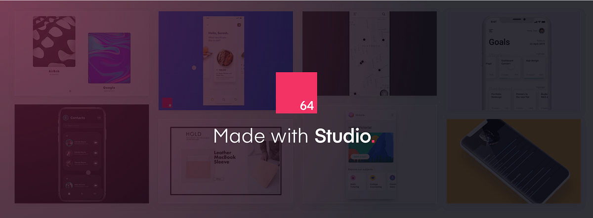 Made with Studio #64. An inspiration gallery from the… | by Muzli ...