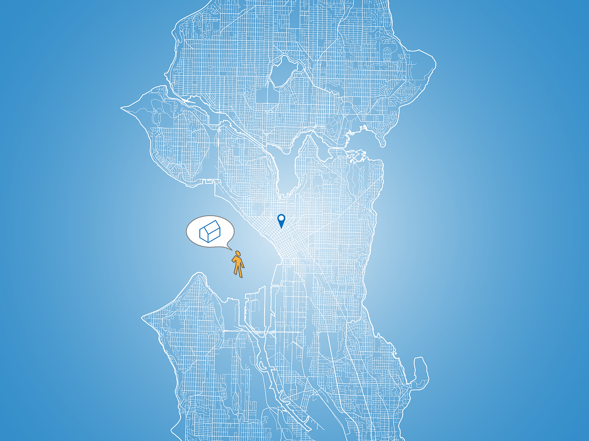 Find your way home in Seattle. By layering six different maps over ...