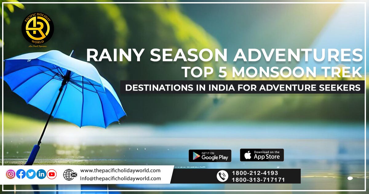 Rainy Season Adventures: Top 5 Monsoon Trek Destinations in India for ...