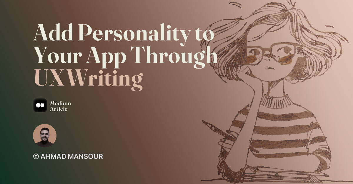 Add Personality to Apps with UX Writing Tips | Medium