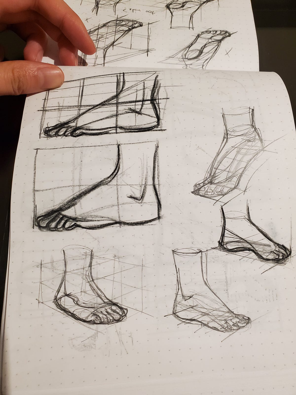 Collab. Viz— Feet and Shoes. Learning to Draw Feet 3/18/20 | by Grace ...