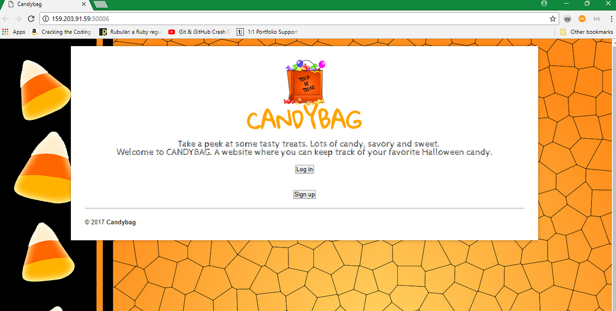 Candy Bag — Sinatra Project. Round 2 of projects is now complete… | by ...