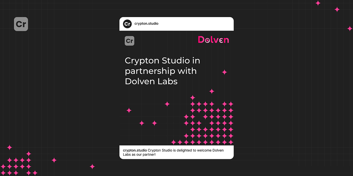 Crypton Studio in partnership with Dolven Labs - Coinmonks - Medium