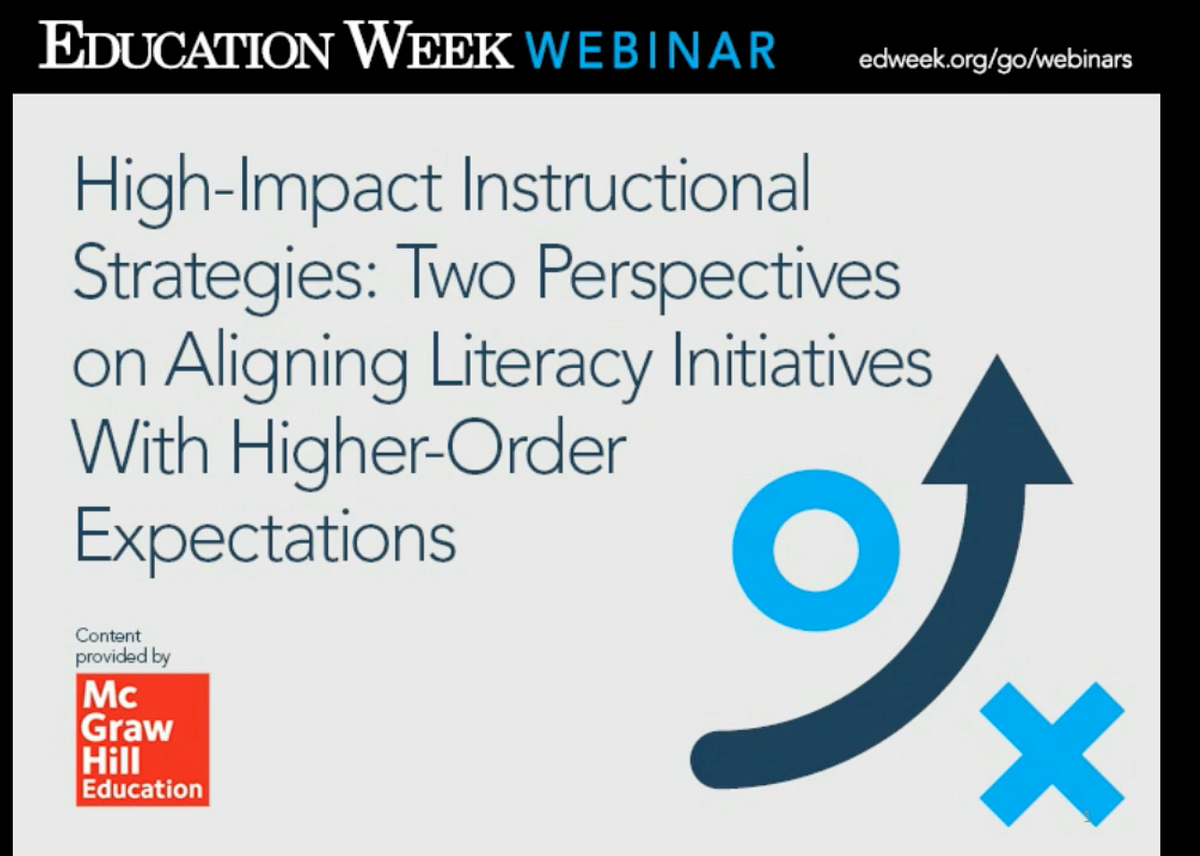 FREE Literacy Webinar On High-Impact Instructional Strategies | by ...