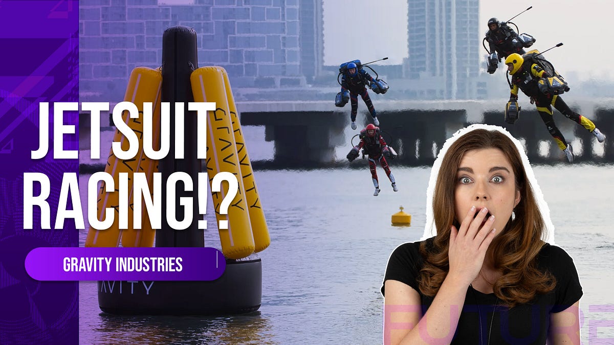 Jetsuit Racing Explained: Future Sports by Gravity Industries | FuturePlay | by Freya | Medium