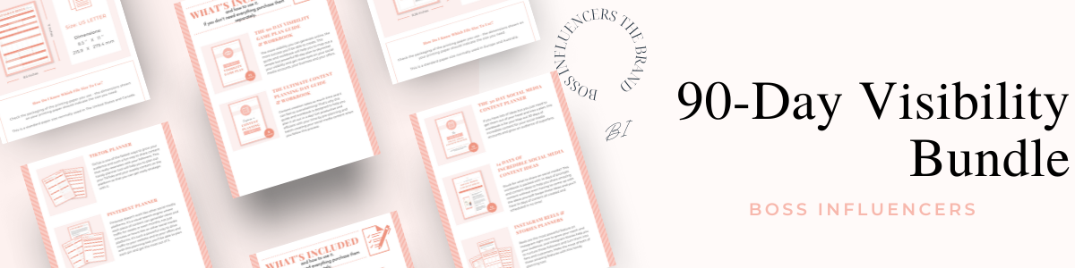Shop Our New 90 Day Boss Visibility Bundle | by Ur Girl ️ | Medium