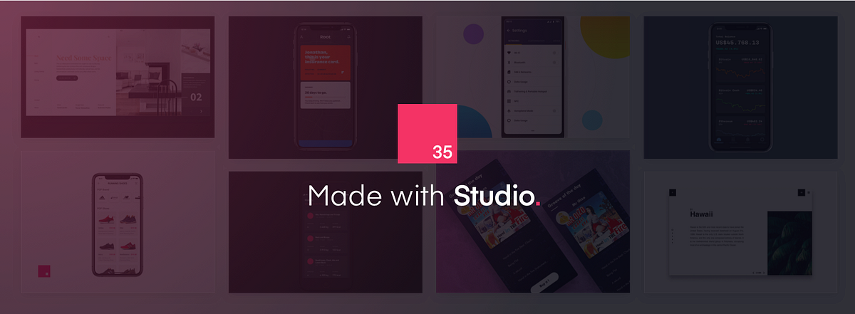 Made with Studio #35. An inspiration gallery from the… | by Muzli ...