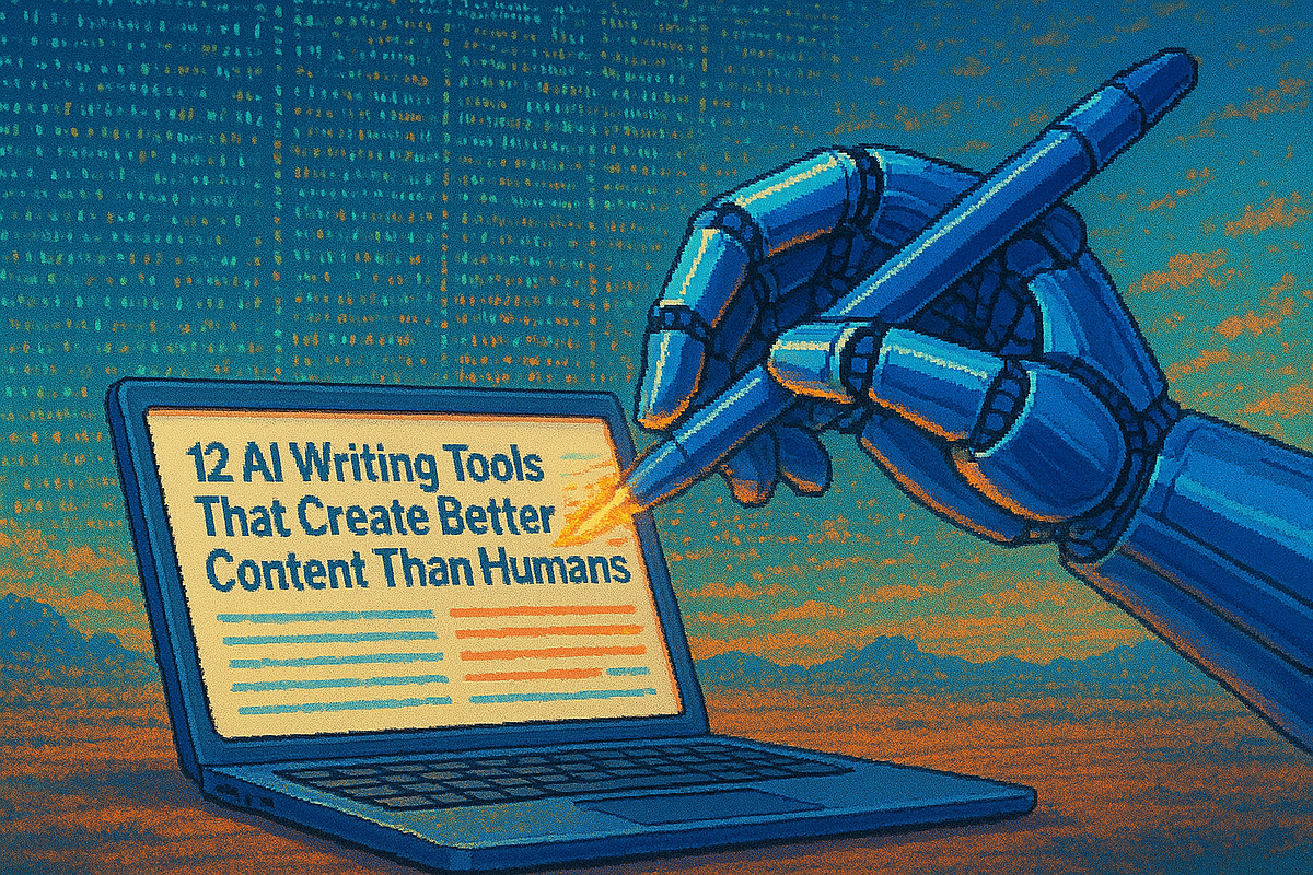 12 AI Writing Tools That Create Better Content Than Humans | by ...
