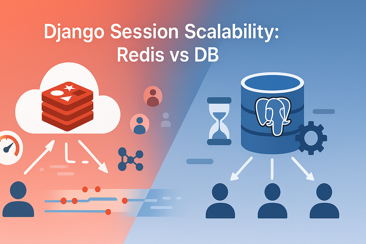 Session Scalability in Django: Redis vs Database-backed Strategies | by Bhagya Rana | Jul, 2025 ...
