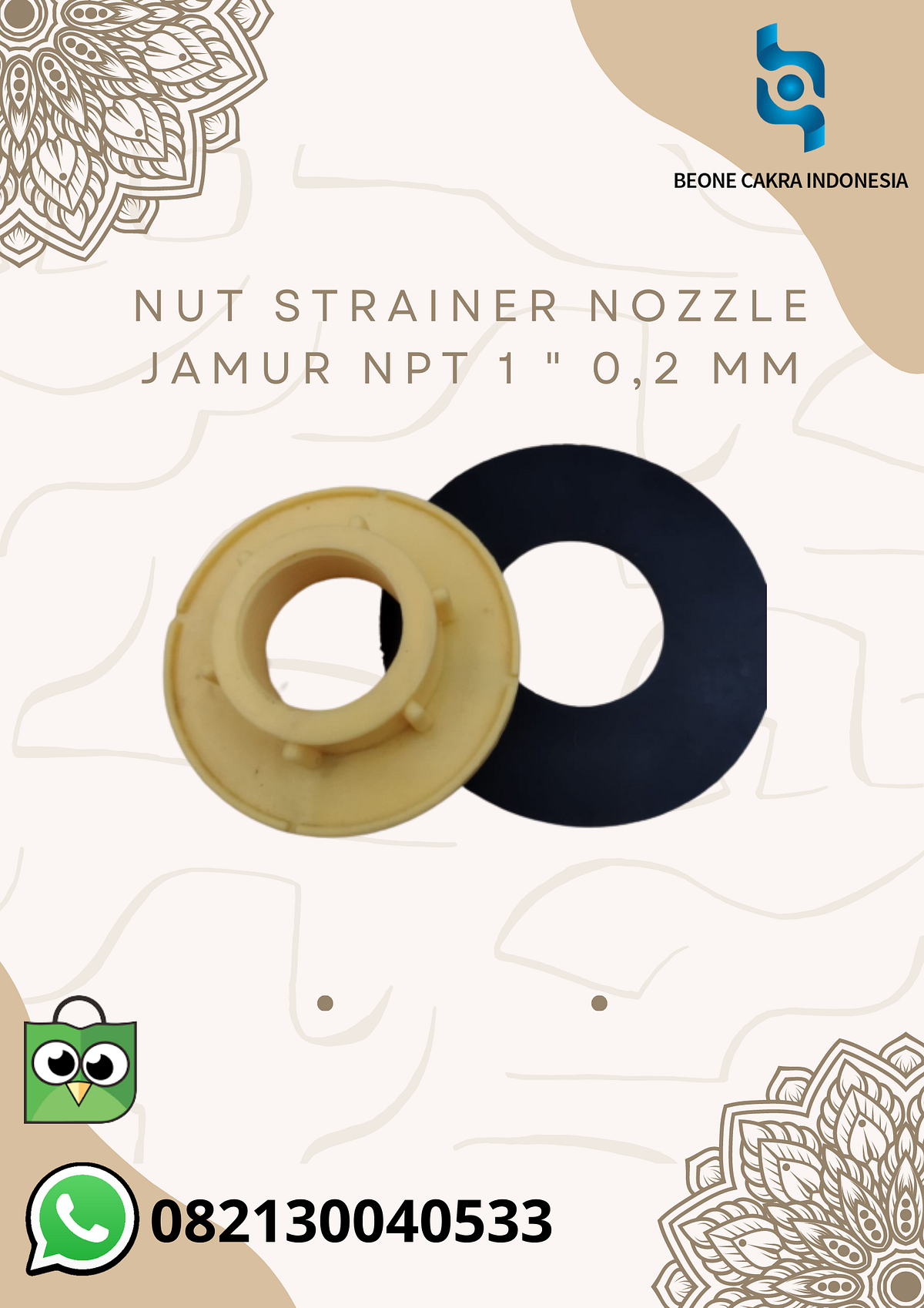 Strainer nozzle jamur berkualitas - Faizztetestebu - Medium