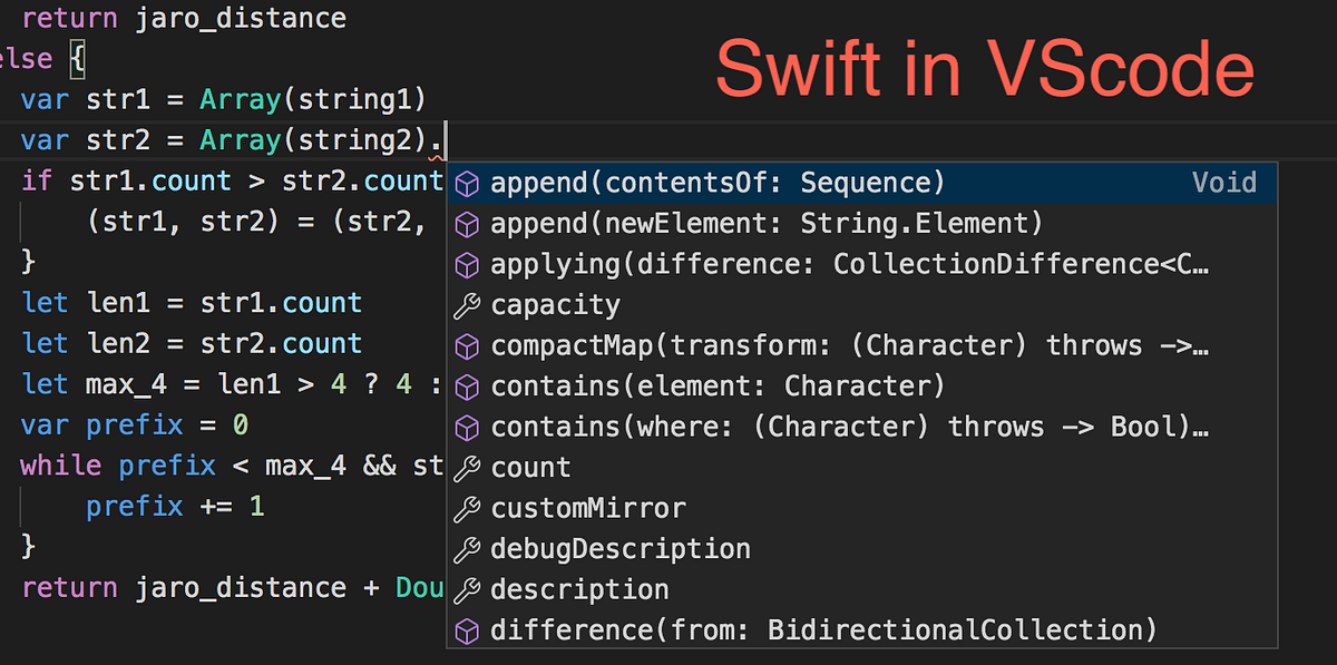 在 VScode 編寫 Swift 5.2 程式-安裝 LSP. 預設環境 | by Kevin Chen | Medium