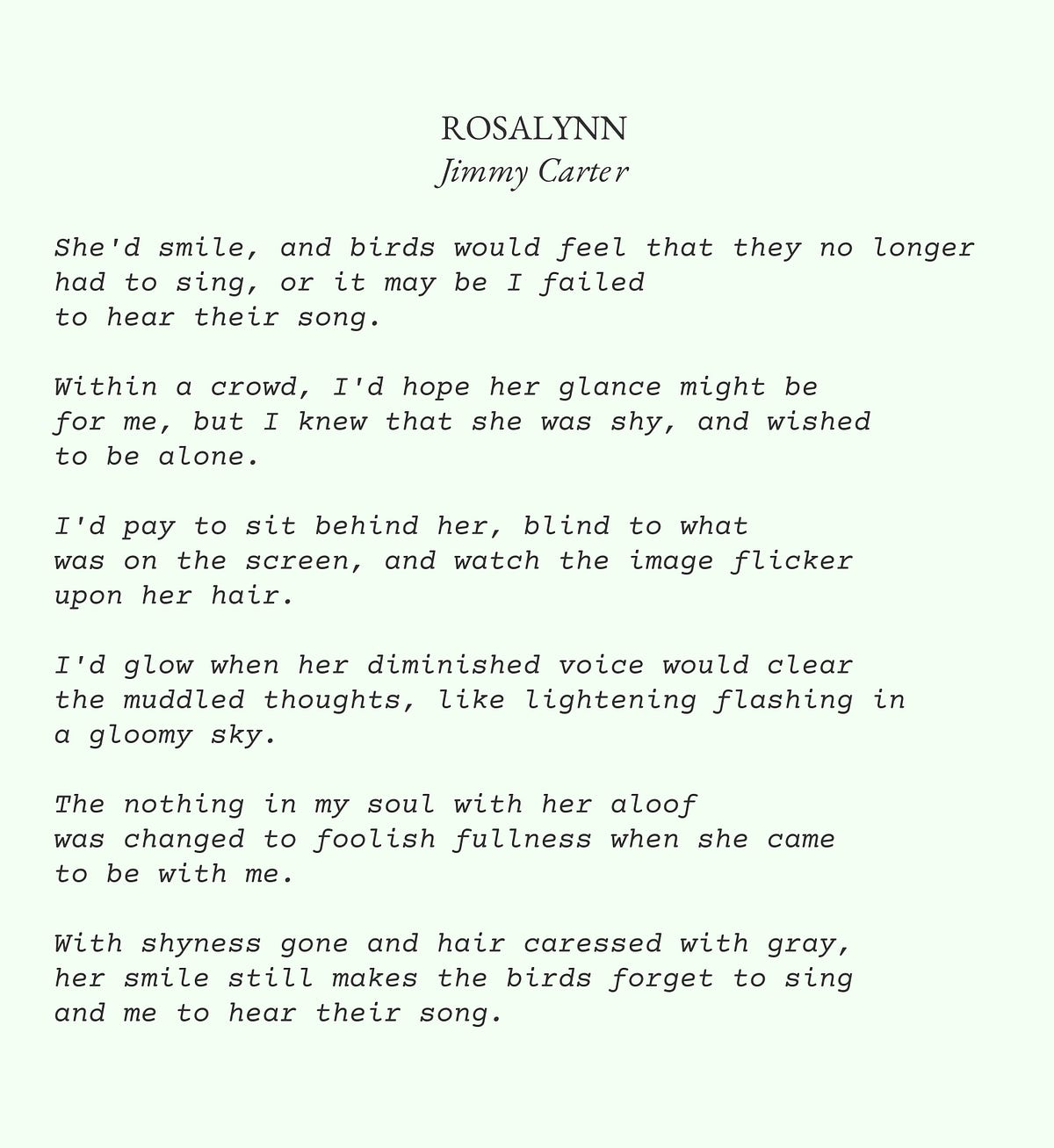 3 lessons from Rosalynn Carter’s life | by H.K. Korkor | Nov, 2023 | Medium