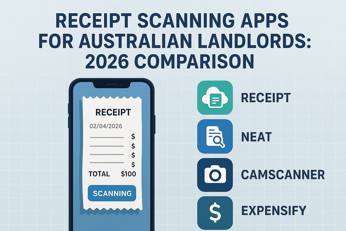 Receipt Scanning Apps for Australian Landlords: 2026 Comparison | by ...