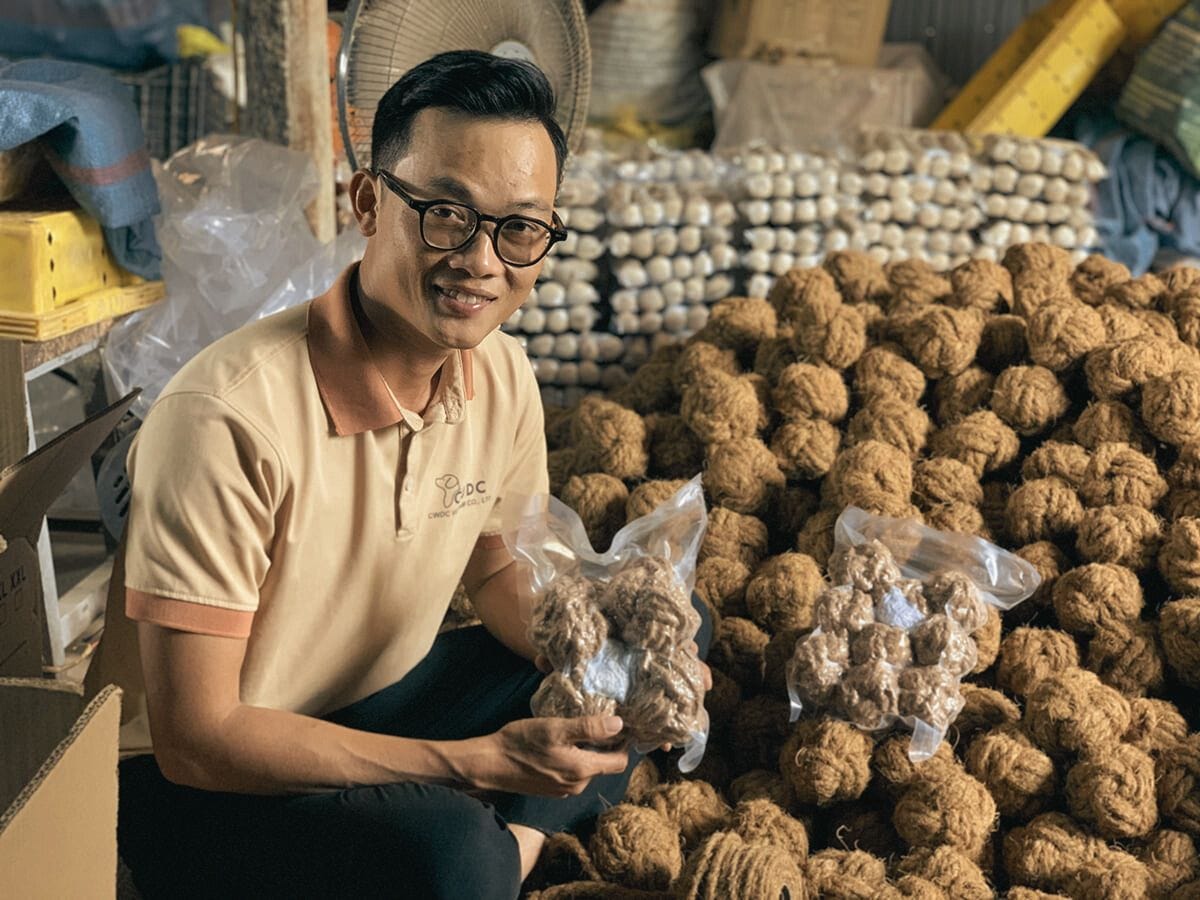 The Coconut Ball Toy is crafted from sustainably sourced 100% Natural ...