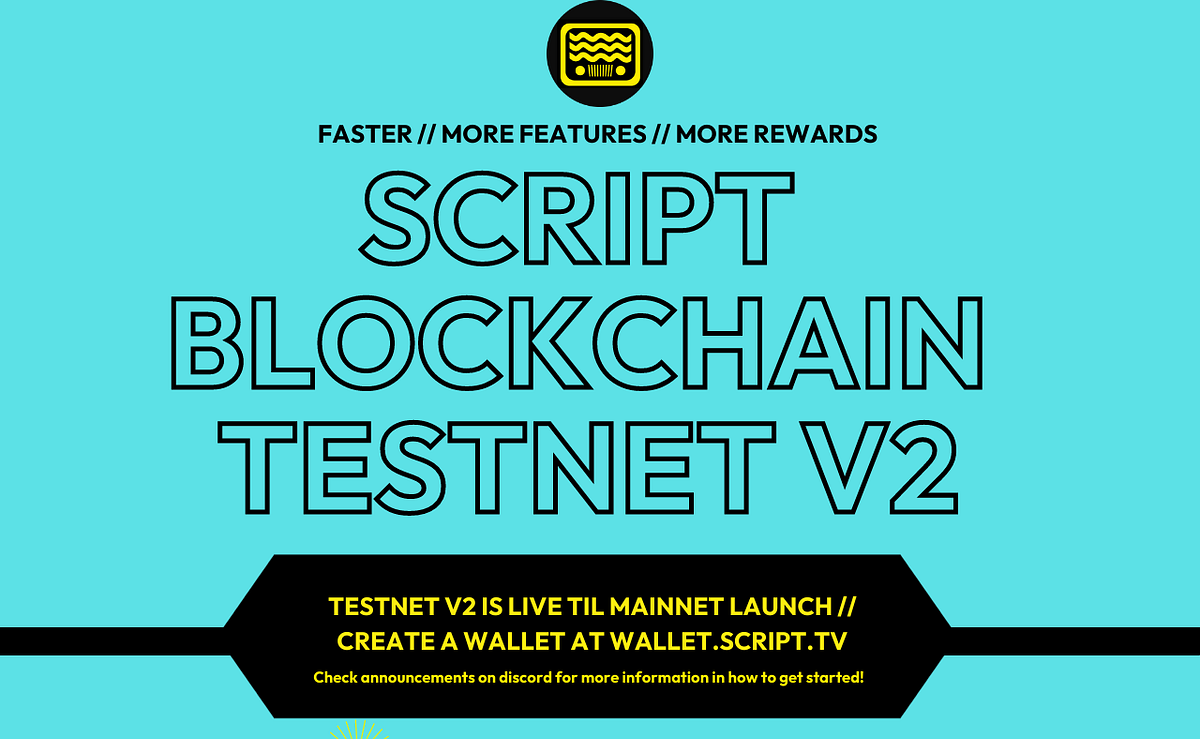 Script Network launches v2 testnet with new features for it’s layer 1 ...
