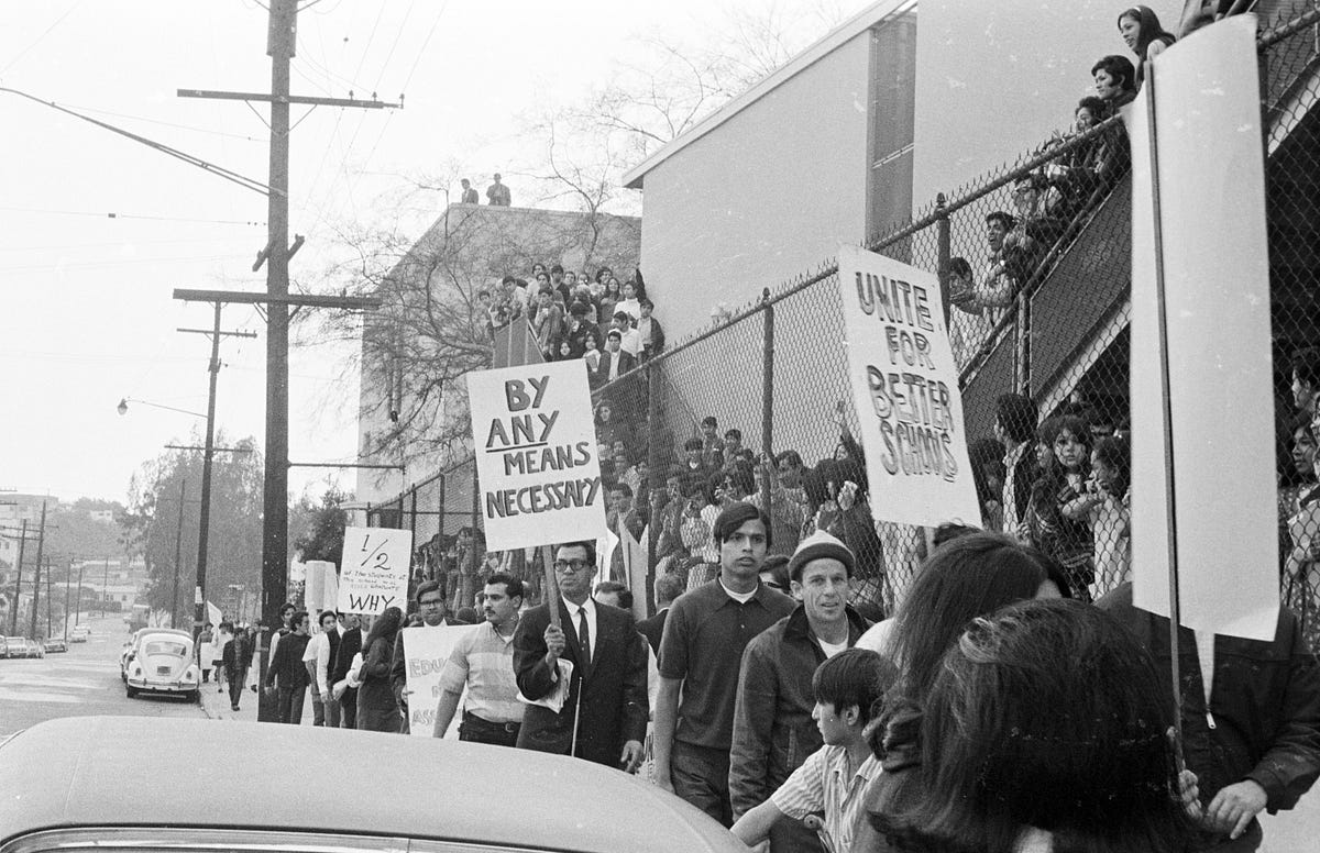 The 1968 student walkout that galvanized a national movement for ...