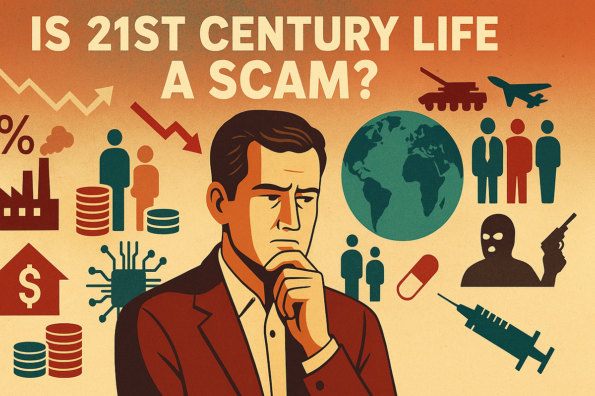 Is 21st Century Life a Scam?. Introduction: The Grand Promise That ...