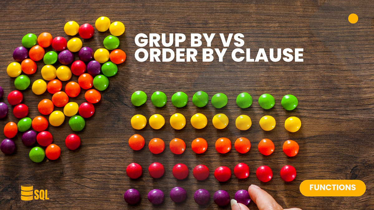 SQL: Group By vs Order By clause. Structured Query Language (SQL) is a… | by Kolosa Dzingwa | Medium