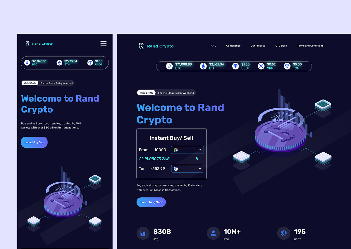 Redesigning a Real-Time Crypto Exchange Platform — A UI/UX Freelance ...
