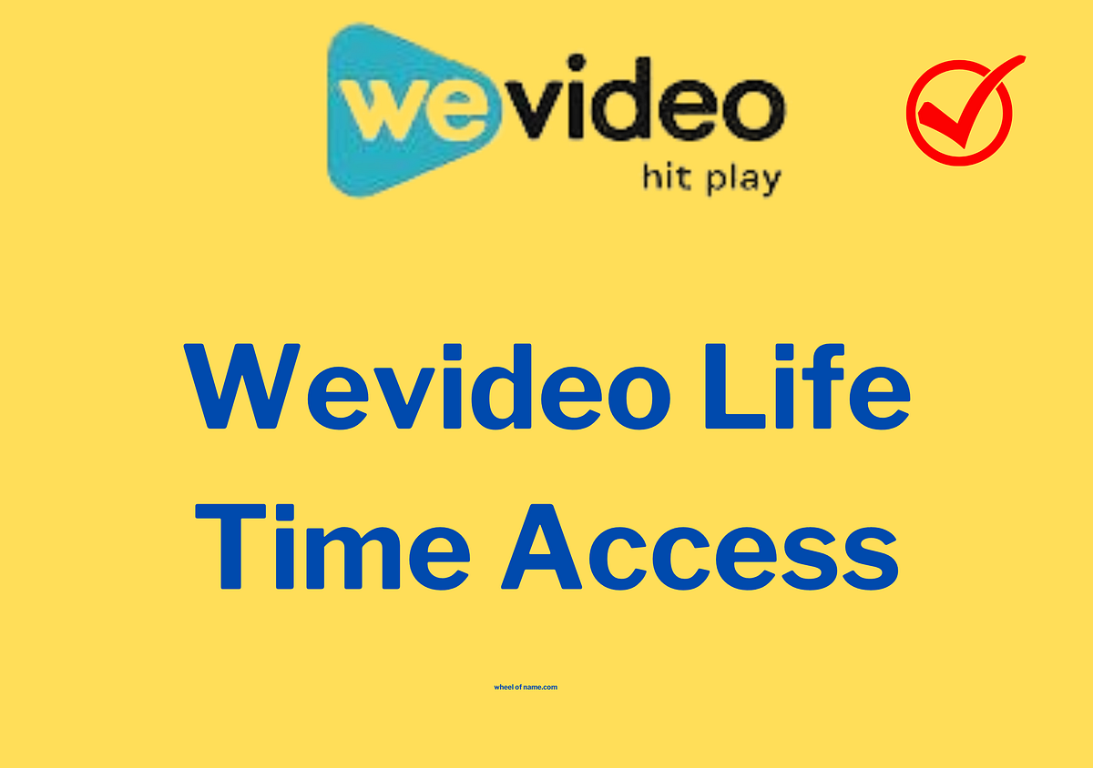 Wevideo Life Time Access (2024 Appsumo) | Medium