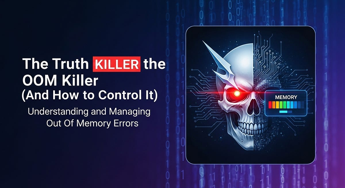 The Truth About the OOM Killer. Picture this: you check your server… | by Basanta Sapkota | Nov ...