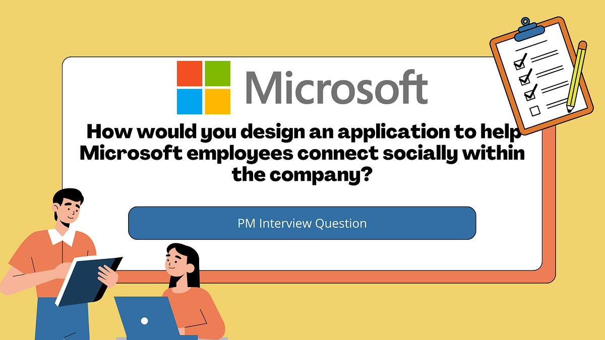 PM Interview Question → How would you design an application to help ...