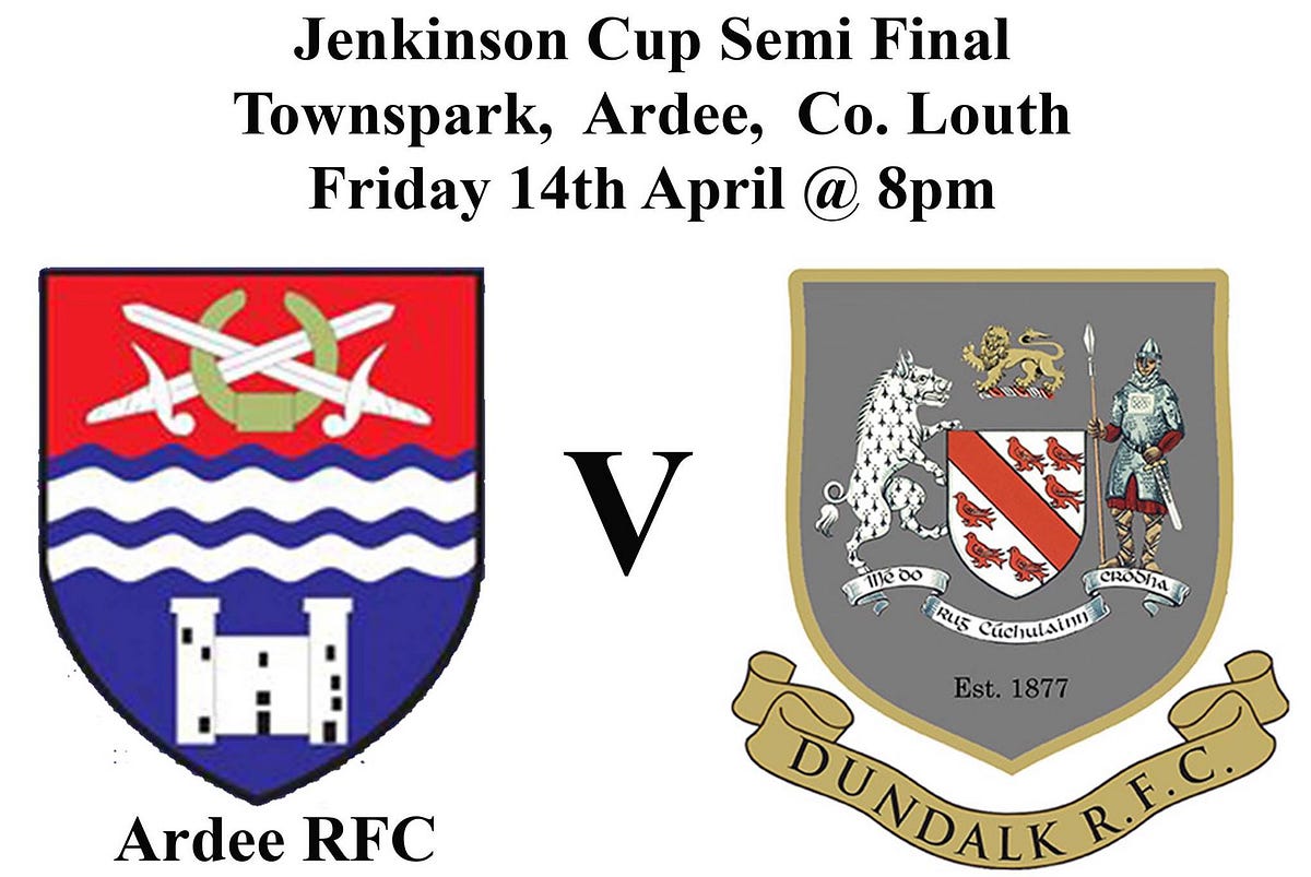 RUGBY | Dundalk RFC 2nds make the short trip to Ardee this evening | by ...