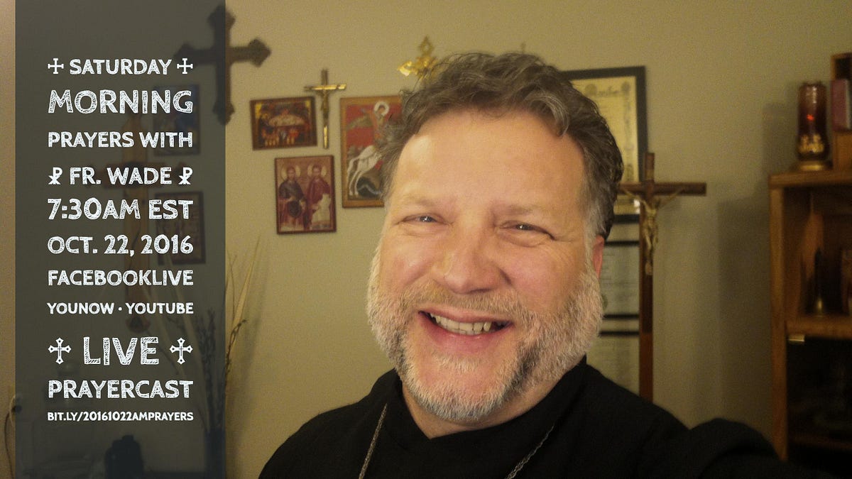 Good Morning!. Welcome to Morning Prayers with Fr… | by FriarWade | Medium