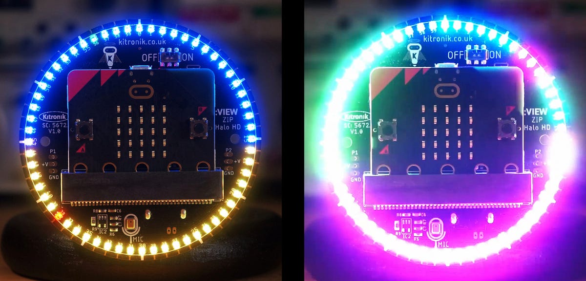 Debugging Rare RGB LED Glitches in MicroPython on BBC micro:bit | by Kevin J. Walters | Medium