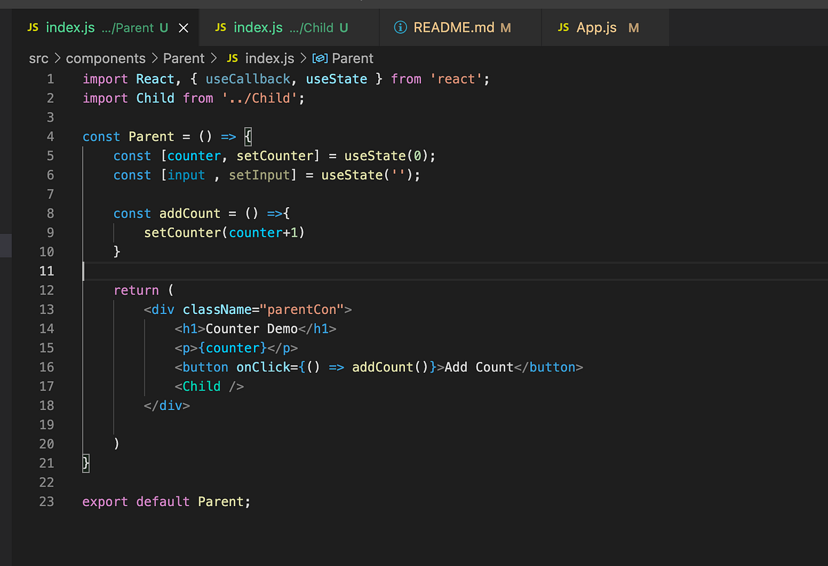 Hooks Concepts. Stop re-rendering unwanted child… | by vaishnavi gupta | Medium