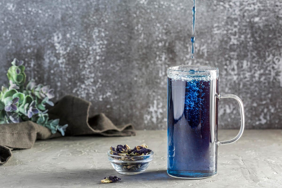 Make Nutritious Blue Tea at Home: A Refreshing Recipe | by Sweatin' It ...