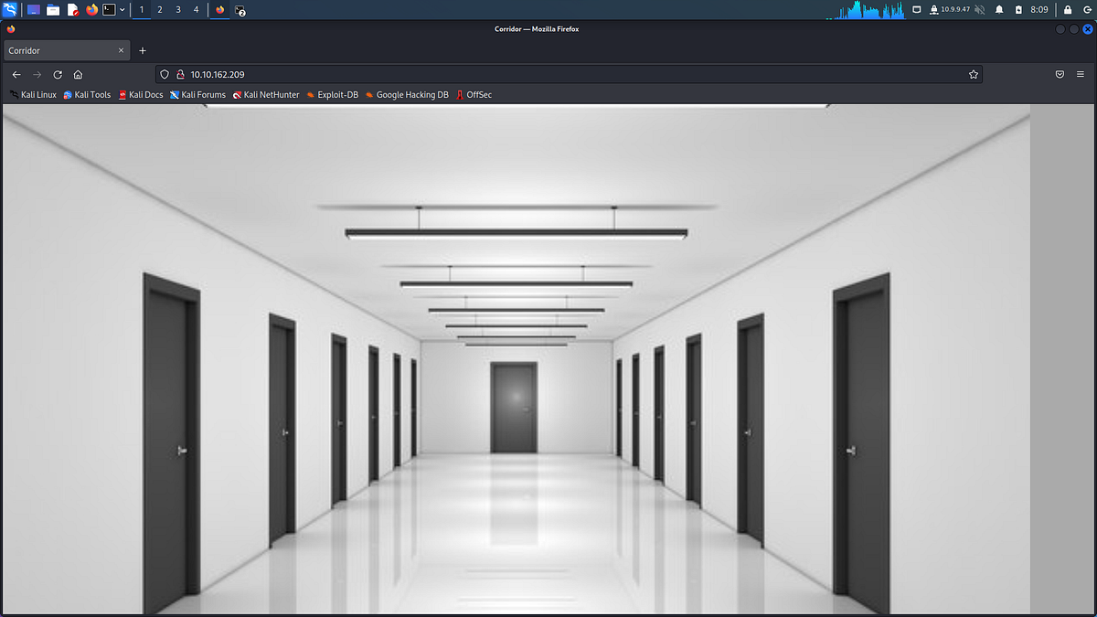 Corridor. Writeup for Corridor room at Tryhackme… | by Kostas Ereksonas | Jun, 2025 | Medium
