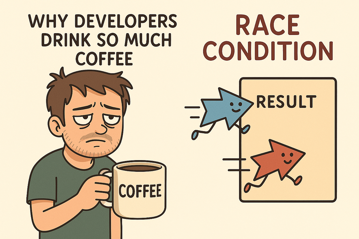 ☕ Why Race Conditions Make Developers Drink So Much Coffee (And How to Fix Them) | by Nitin ...