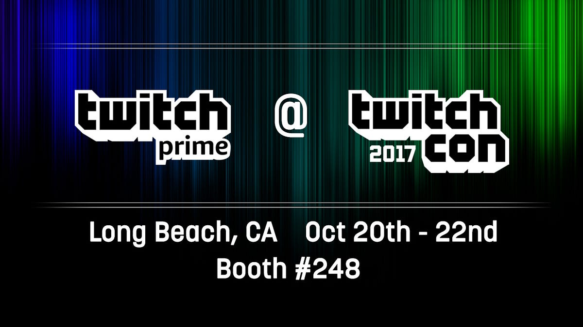 Twitch Prime Returns to TwitchCon with LAN action, Giveaways, & More ...