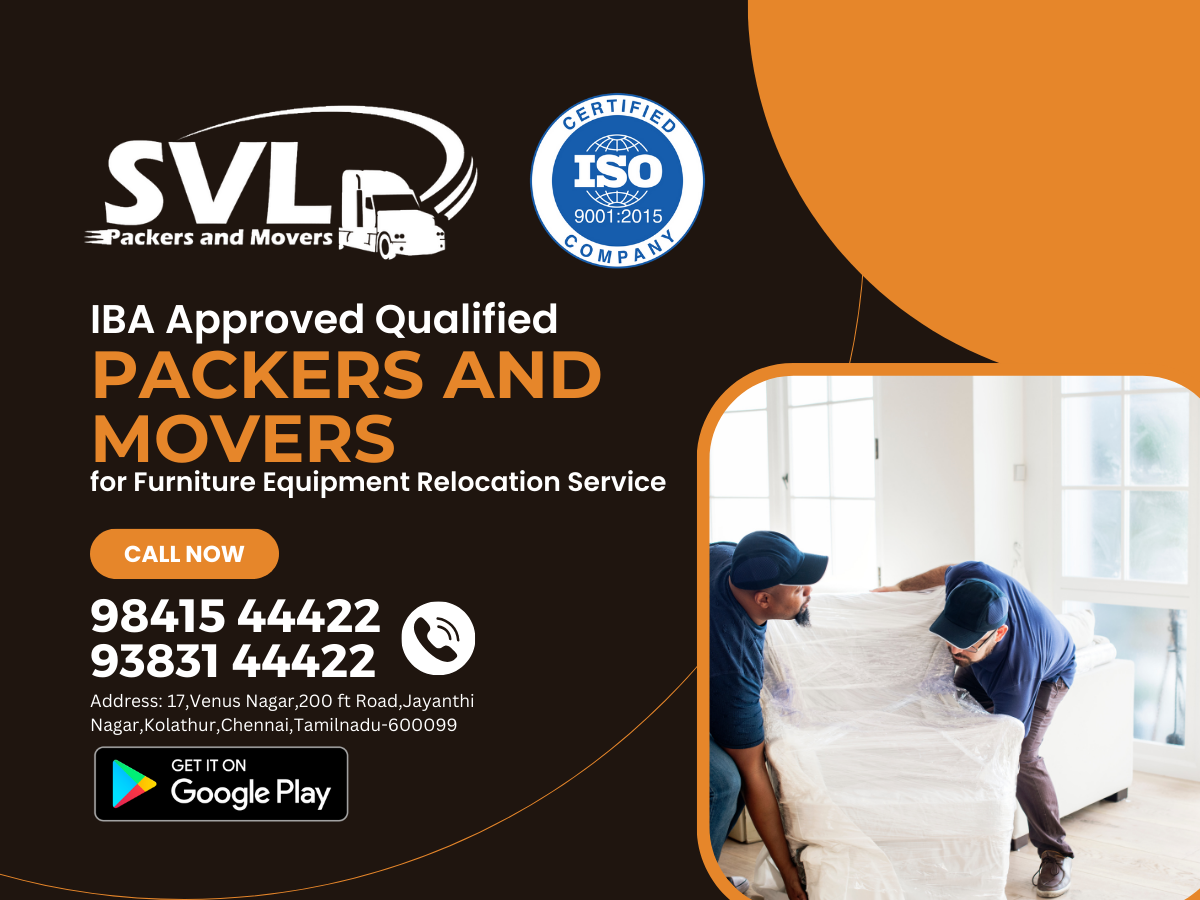 Furniture Equipment Relocation Service - Ramesh Karthik - Medium