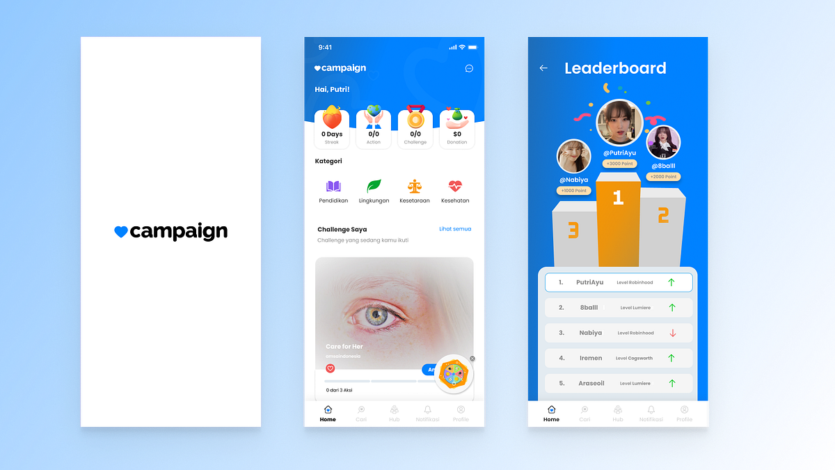 Ikut Campaign Dengan Gamification -UX Case Study (Campaign App) | by ...