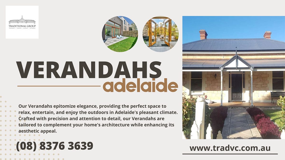 Verandahs adelaide - Traditional Verandahs Carports - Medium