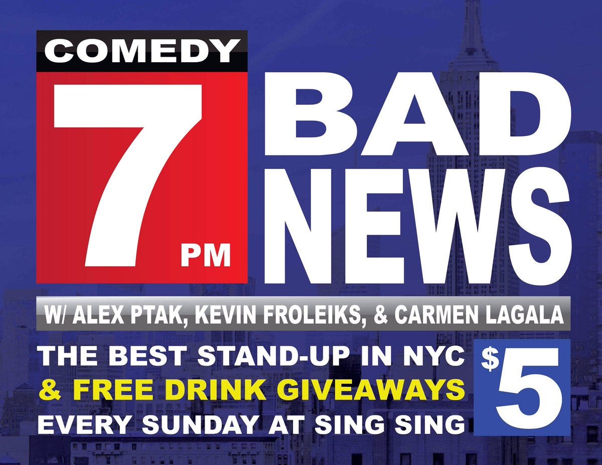 Bad News 1-Liners 03/11. Every week I write 1 liners for my… | by Alex ...