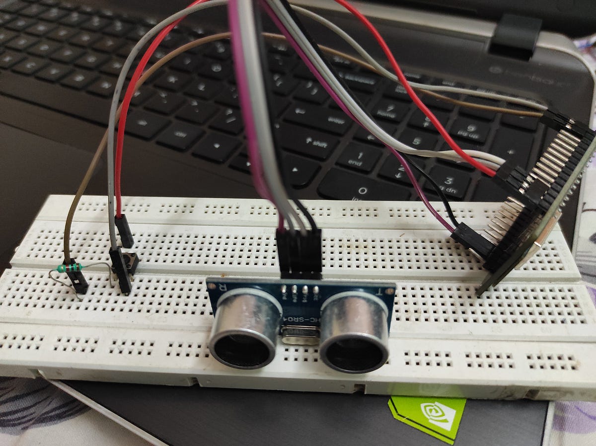 IoT Based Intruder Alert System. (using NodeMCU and Ultrasonic Sensor ...