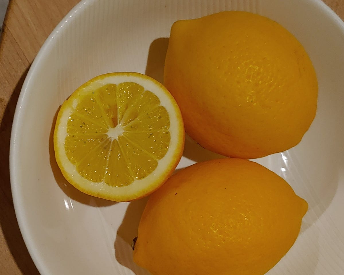 The rare fruit produced by Meyer Lemon trees is quite special | by ...