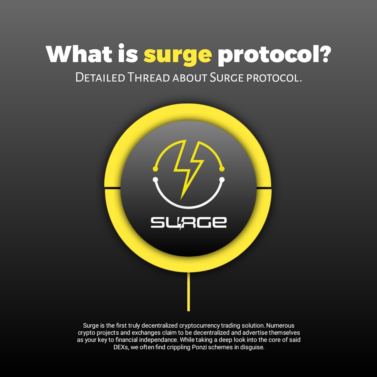 What is surge Protocol ?. @SURGEPROTOCOL is the first truly… | by Crypto Hashira | Medium