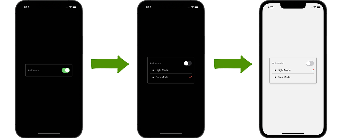 Toggleable Dark Mode | React Native | Geek Culture