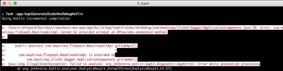 Highlight your gradle build errors | by Jean-Michel Fayard | Medium