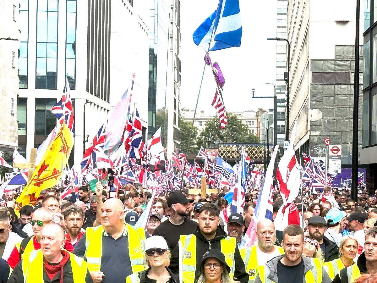 The Biggest Far Right March in British History | by Paul Mason | Medium