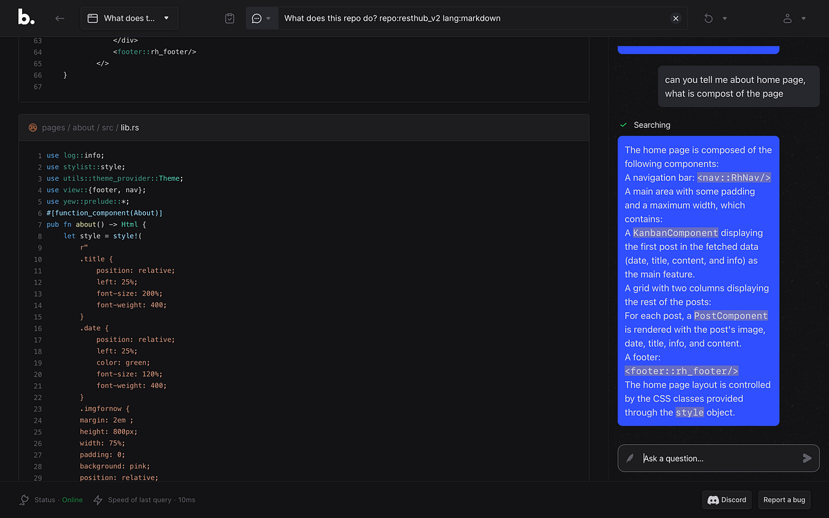Bloop: An Efficient AI-Powered Code Search Tool | by Resthubs | Medium